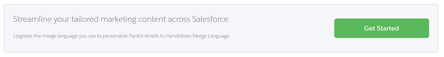 How to Enable Pardot's New Handlebars Merge Language (HML) - The Spot