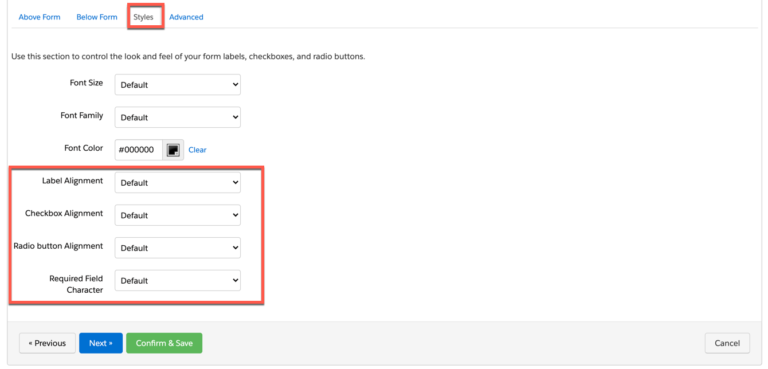 Pardot Form CSS Framework & Examples | The Spot